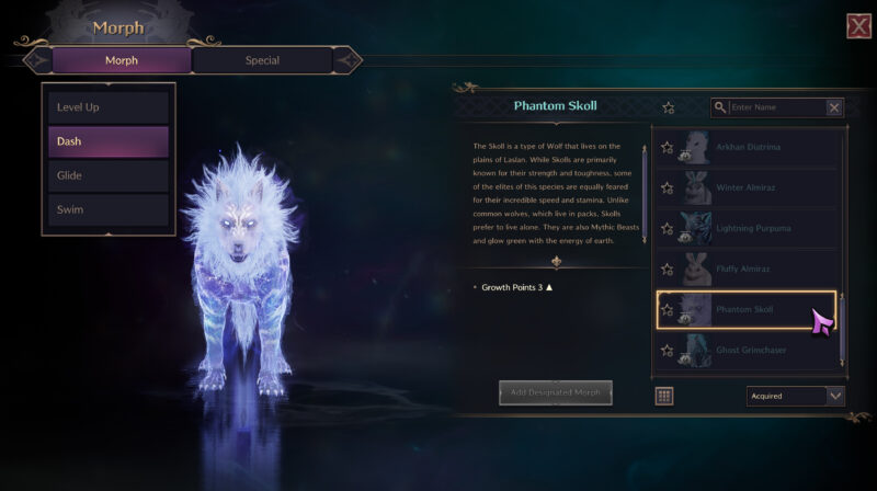 How to get the Phantom Skoll Morph in Throne and Liberty - Throne and ...