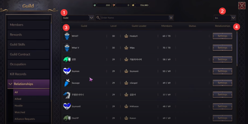 Throne and Liberty: Guild Creation and Management - Throne and Liberty