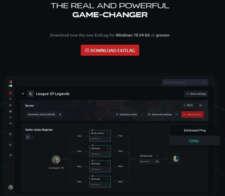 ExitLag for Throne and Liberty: 57% Discount - throneandliberty.online