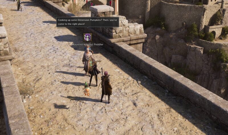 Throne and Liberty: Candy Corn Merchant Location - Haunted Harvest Event - Throne and Liberty