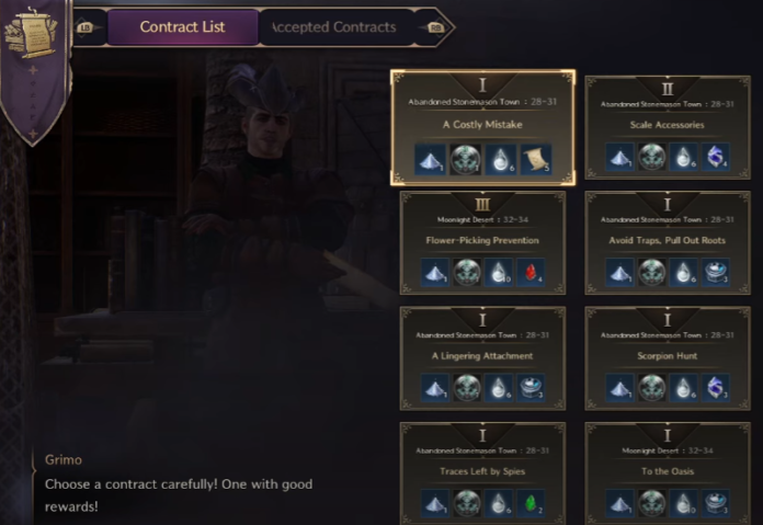 Throne and Liberty Best Contracts Locations